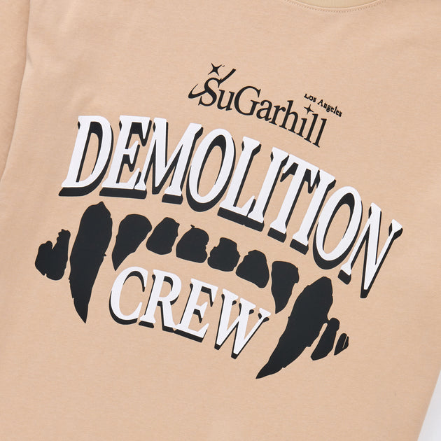 DEMOLITION T-SHIRT (TAN) – Sugarhill