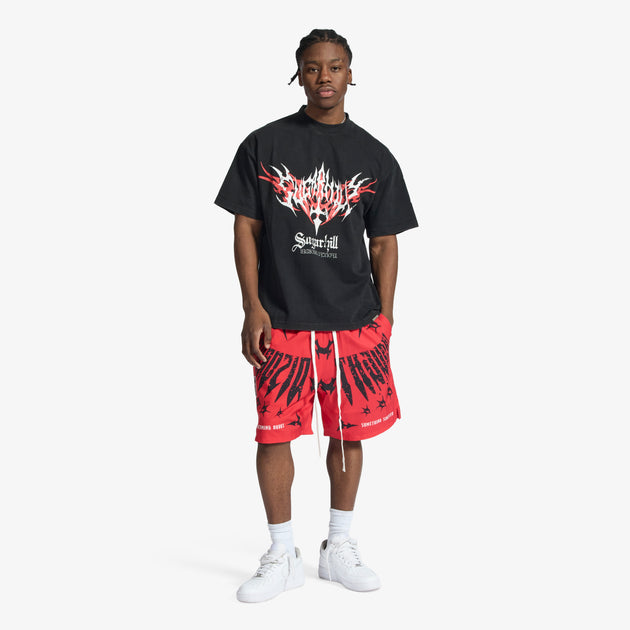 "Sinister" T-Shirt (black vintage) – Sugarhill