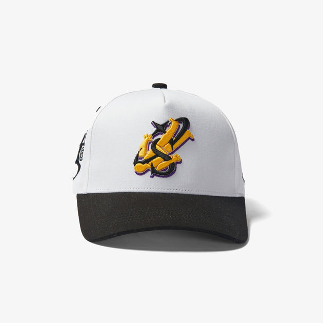 "Anatomy" Twill Snapback (black/white) – Sugarhill