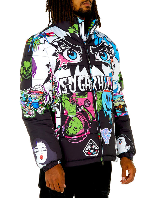 SHADOW PSYCHO PUFFER JACKET – Sugarhill