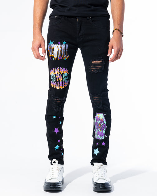 APOCALYPSE JEANS (BLACK WASH) – Sugarhill