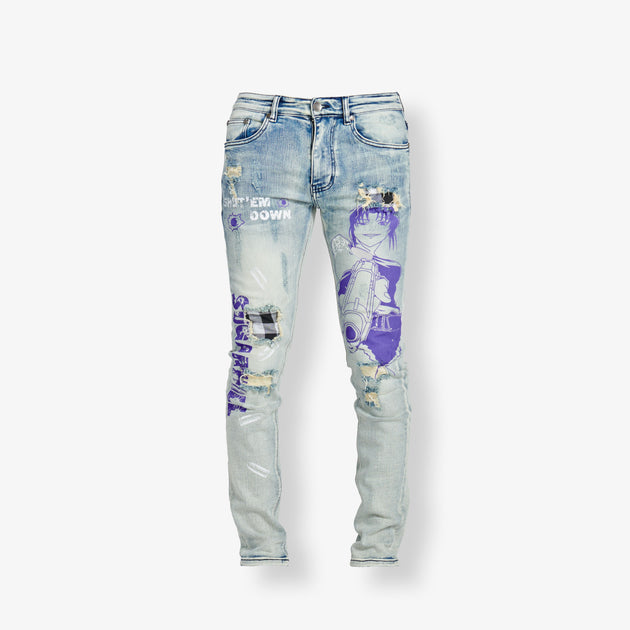 SHUTDOWN JEANS (LIGHT WASH) – Sugarhill