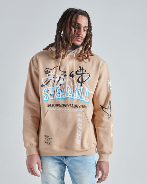 GENIUS HOODIE (TAN FLEECE) – Sugarhill